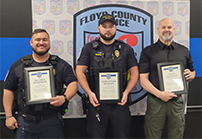 FCPD honors four officers with traffic safety awards | WRBF-FM