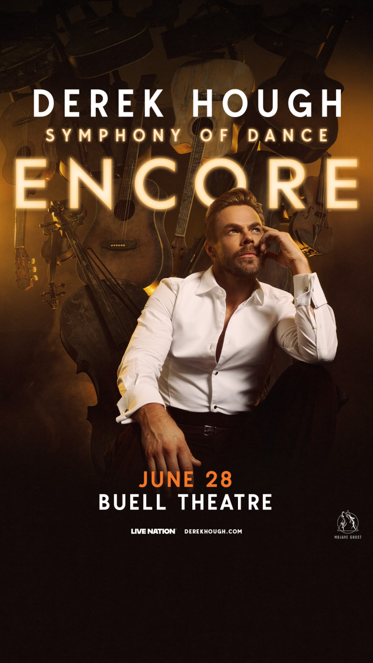 Derek Hough at Temple Hoyne Buell Theatre – Sun • Jun 28 • 8PM – KIMN-FM