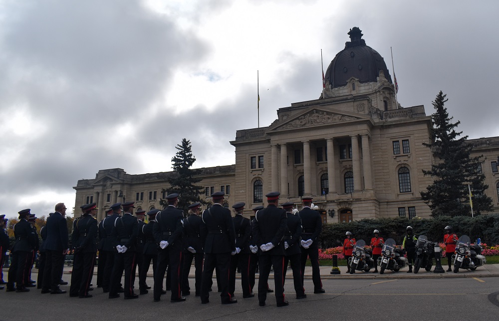 Sask. Police and Peace Officers remember fallen officers – 620 CKRM