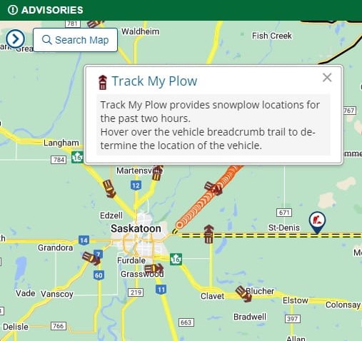 Highway Hotline adds Track My Plow feature – 620 CKRM