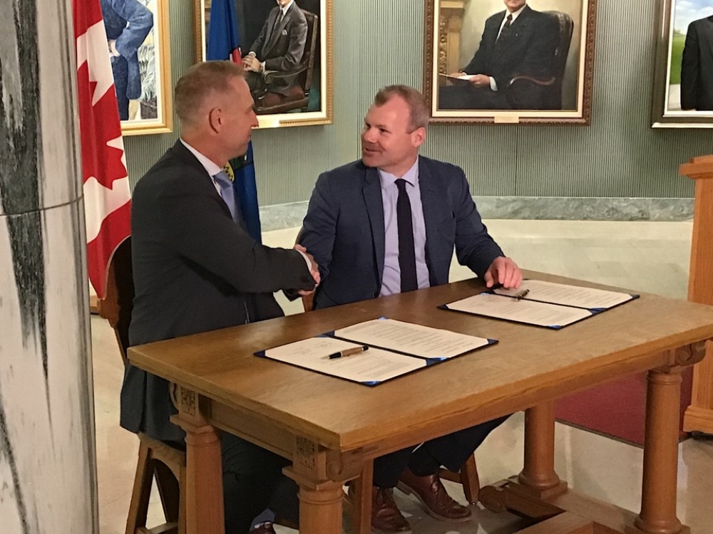 Sask., Alberta sign MOU on nuclear development – 620 CKRM