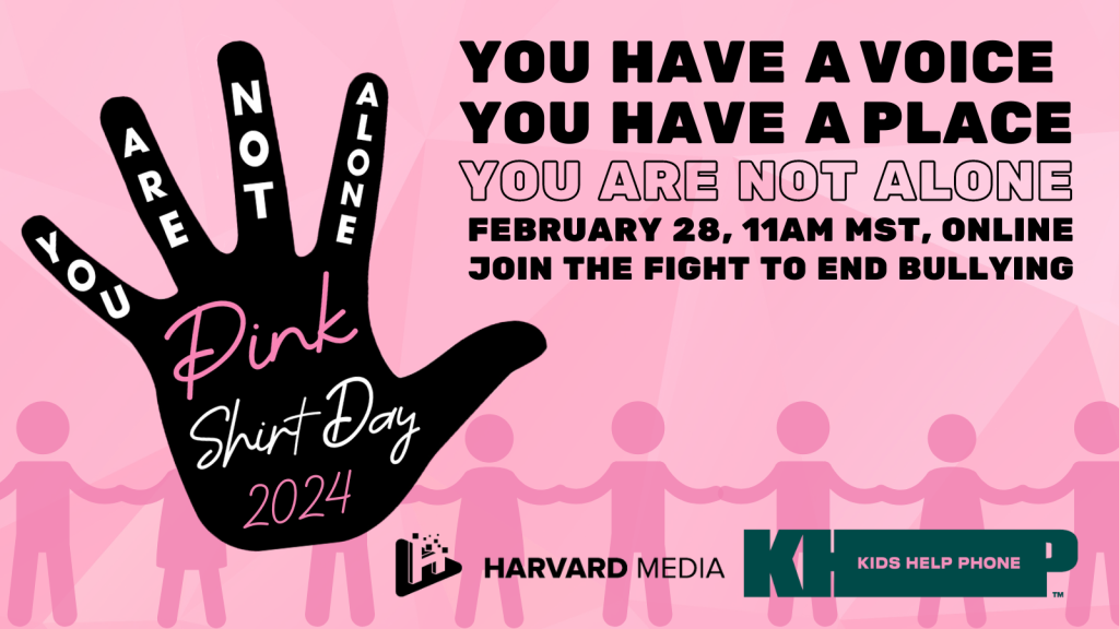 Pink Shirt Day! Stand Together Against Bullying And Spread Kindness ...